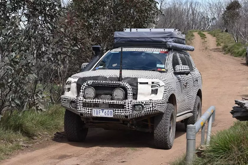 Die Ford Ranger Raptor spied besig om veldrenoefening te kry 40931_3