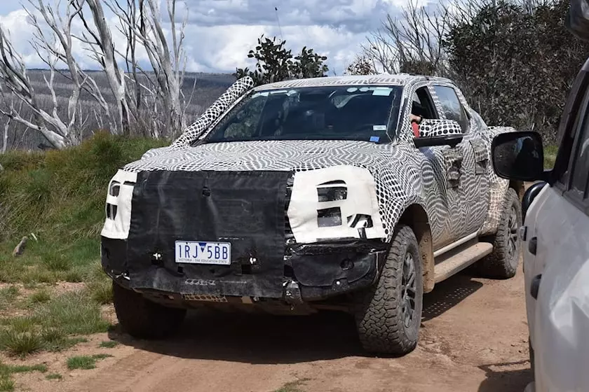 Ford Ranger Raptor Spied Cvičení v terénu 40931_5