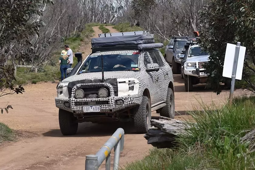 Ford Ranger Raptor njósnari á æfingu utan vega 40931_7