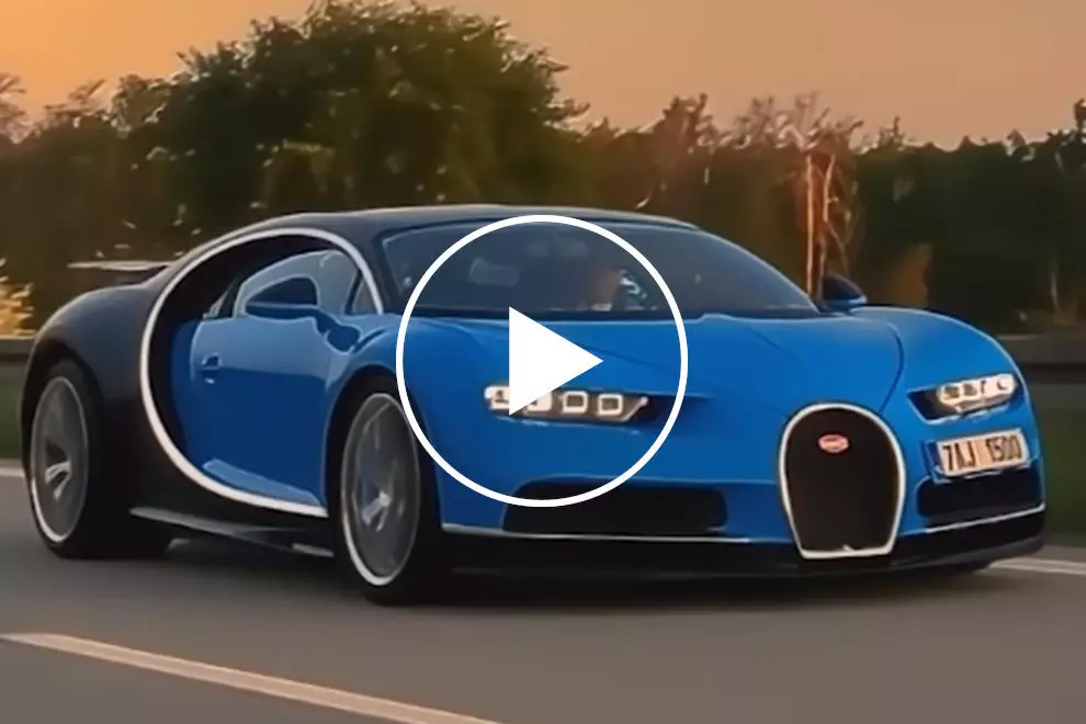 Mai Bugatti Chiron Ya Ketare Lokacin Gidan Yari Bayan 257-MPH Autobahn Stunt