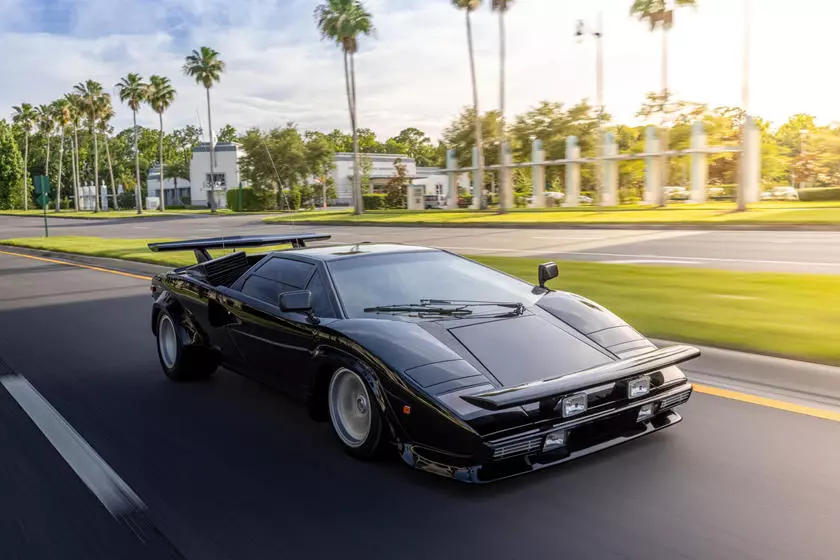 Registro nacional de vehículos históricos agrega Cannonball Run Countach a sus filas 41395_2