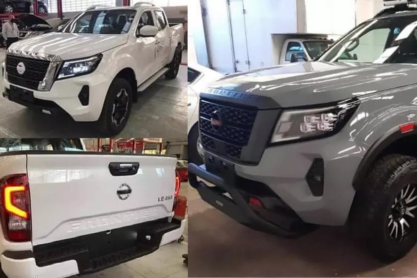 ახალი 2021 წლის Nissan Frontier Spied სრულიად დაუფარავი 41472_1