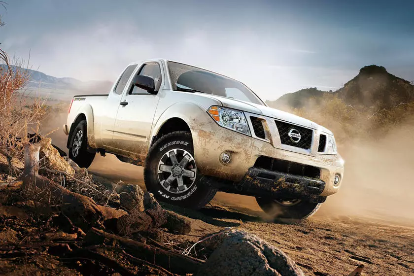 2012-2020 Nissan Frontier Front View Driving