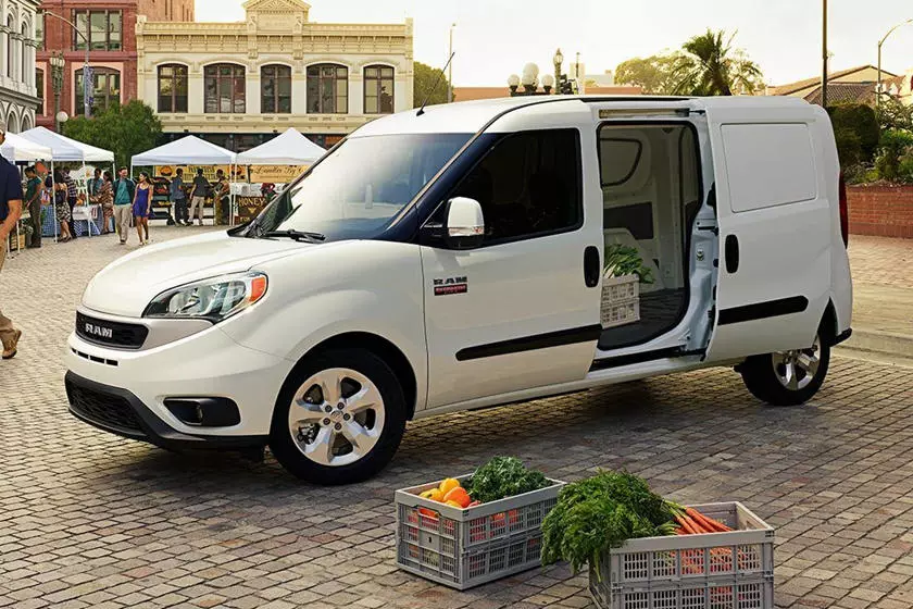 2019-2021 Ram ProMaster City Cargo Van Cargo Space