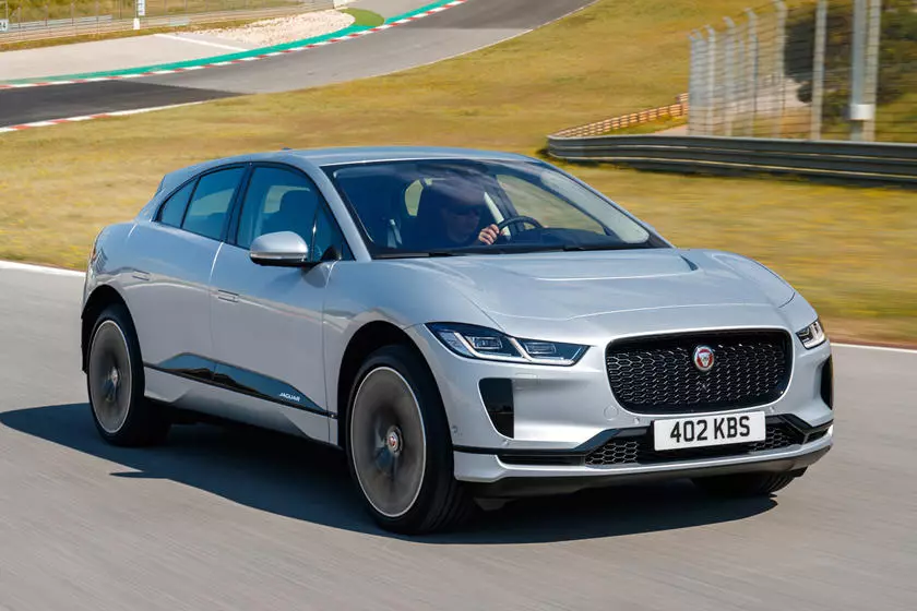 2019-2020 Jaguar I-Pace Front View Driving