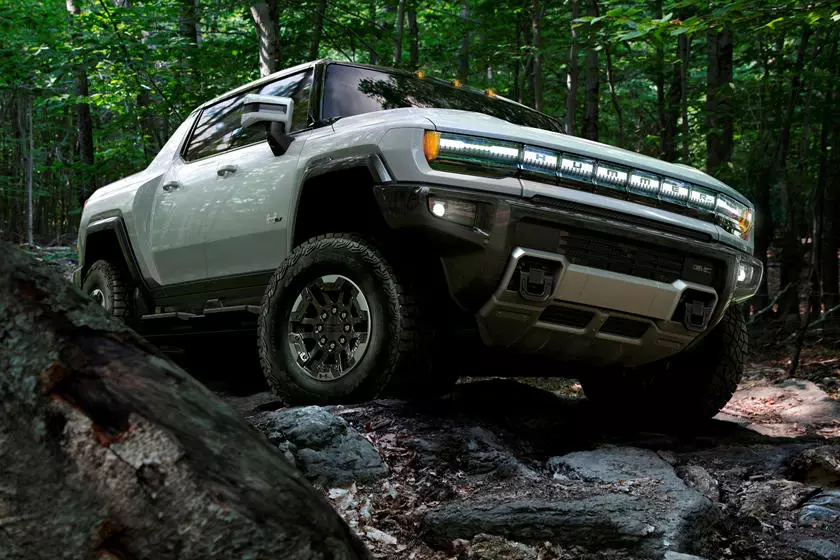 2022 GMC Hummer Frontal Aspect