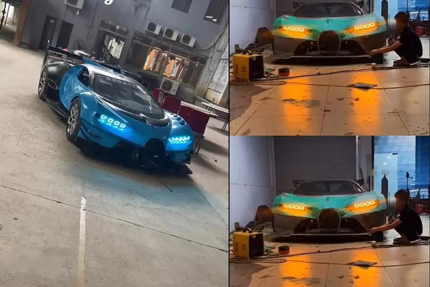 Dizze Bugatti Vision GT waard makke yn 'e garage fan ien 41884_6