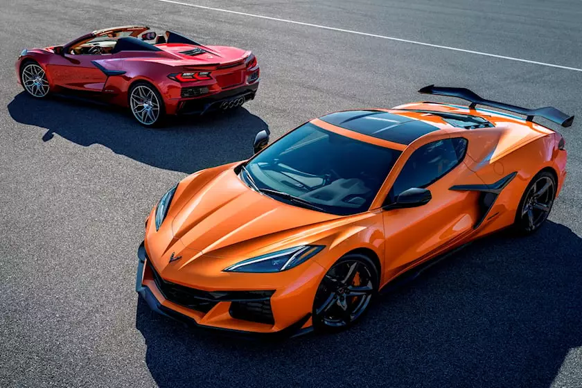 2023 Chevrolet Corvette Z06 Coupe Aspek Depan