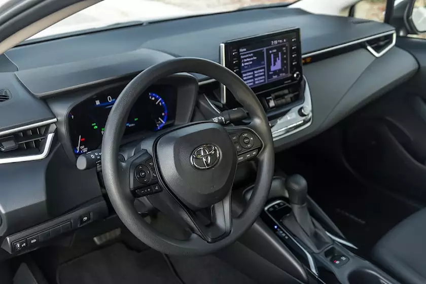 2020-2022 Toyota Corolla гибридті рульдік доңғалақ дизайны