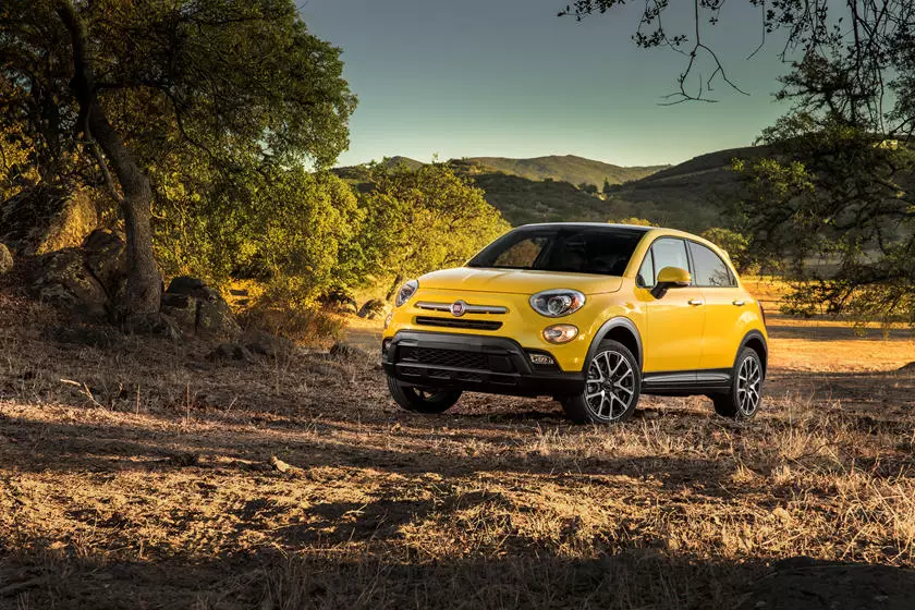 2016-2020 FIAT 500X Crossover að framan