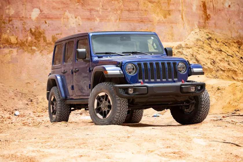 2018-2021 Jeep Wrangler neierobežots priekšējais aspekts