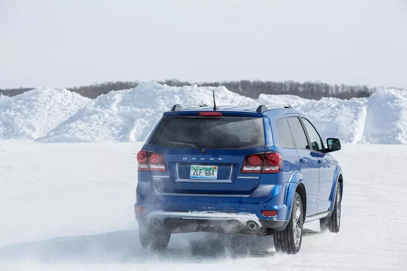 2014-2020 Dodge Journey Rear View Driving