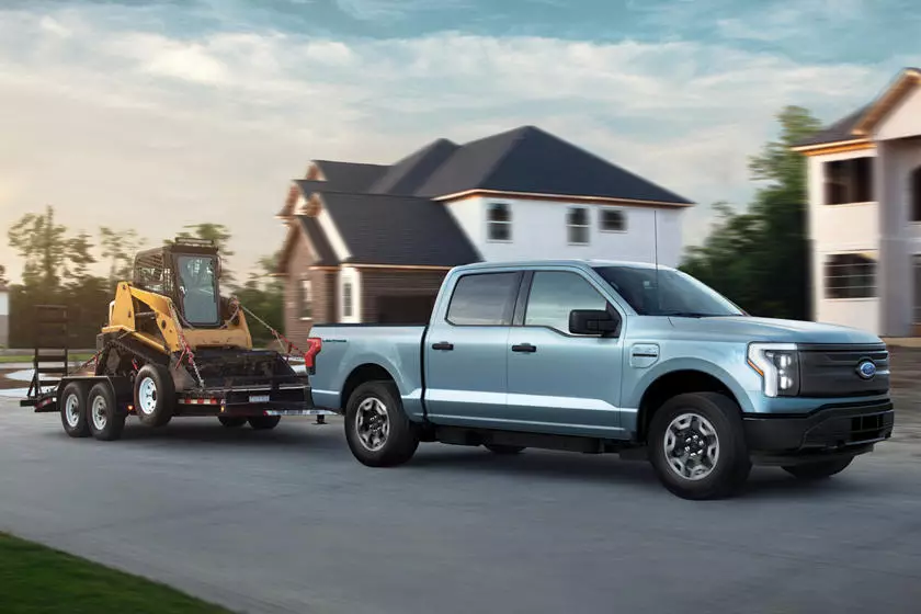 2022 Ford F-150 Lightning Side View