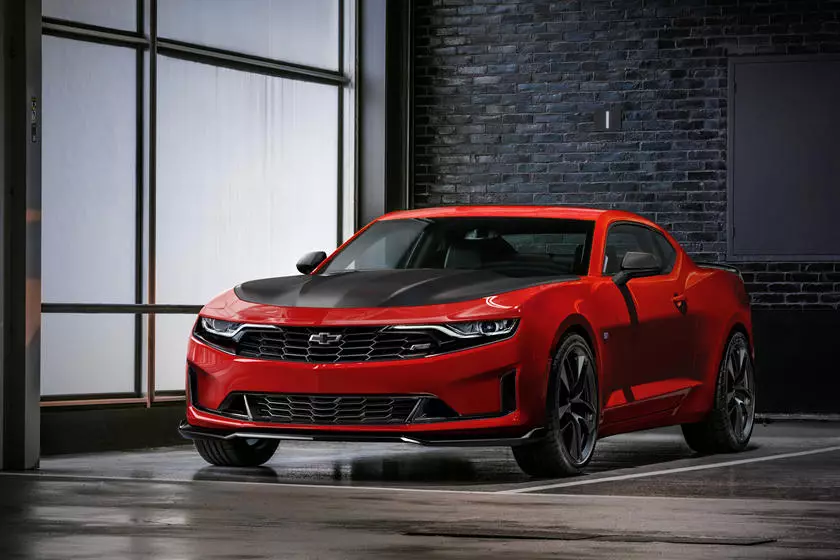 2019-2021 Chevrolet Camaro купе алдыңкы көрүнүш