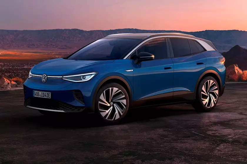 2021-2022 Volkswagen ID.4 Front Angle View