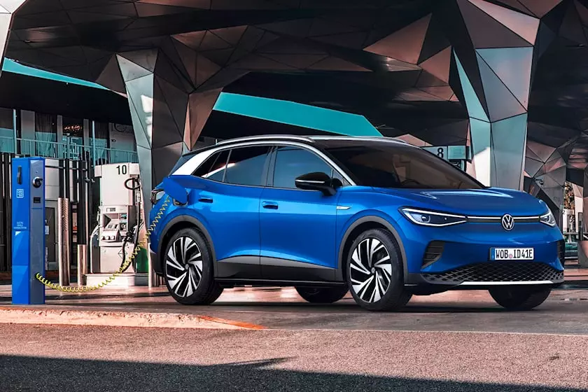 2021-2022 Volkswagen ID.4 Преден поглед