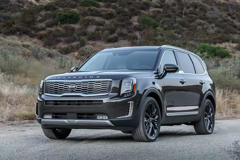 2020 Kia Telluride изглед преден ъгъл