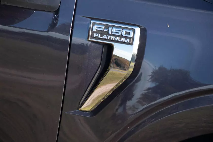 Бічний значок Ford F-150 2021 року