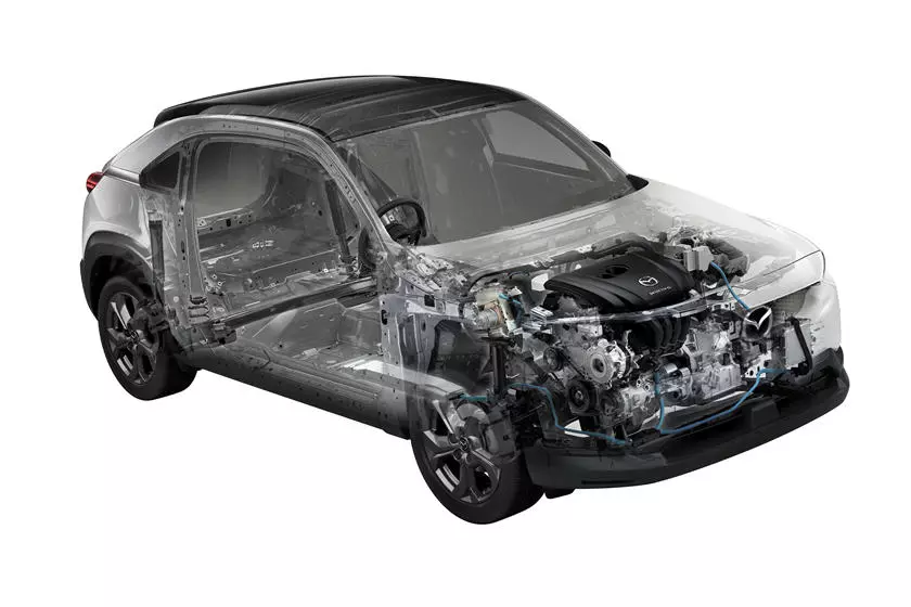 Электрик Mazda CX-5 Форд Мостанг Mach-E белән көрәшергә әзер 43058_4