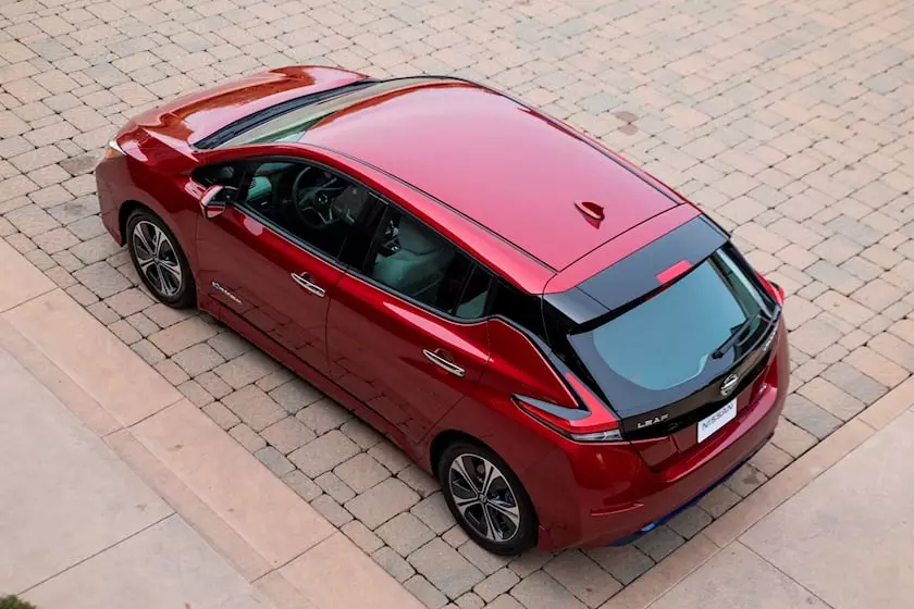 2018-2022 Nissan Leaf Top View