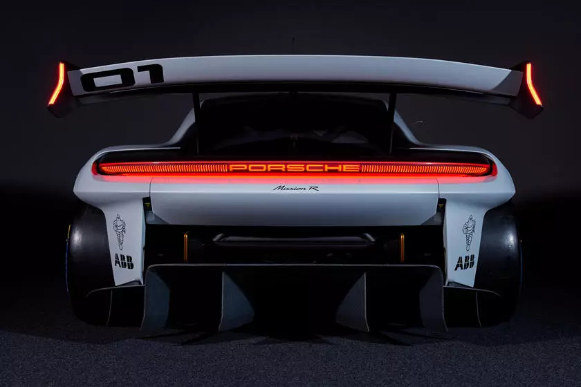 Porsche presenta la impressionant Mission R Electric Racer 43132_10