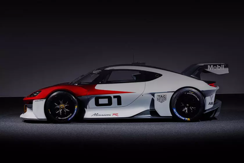 Porsche presenta la impressionant Mission R Electric Racer 43132_11