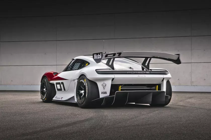 Porsche presenta la impressionant Mission R Electric Racer 43132_2