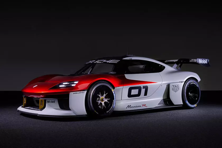Porsche presenta la impressionant Mission R Electric Racer 43132_9