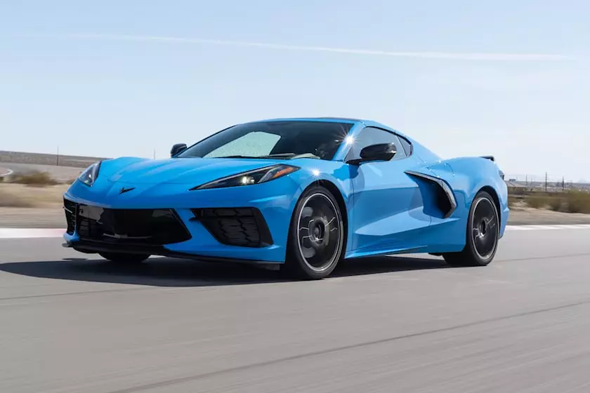 2020-2022 Chevrolet Corvette C8 ရှေ့သို့ မြင်ကွင်း