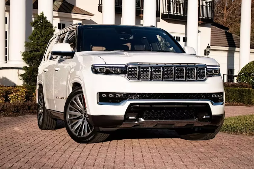 2022 Jeep Grand Wagoneer Vedere frontală