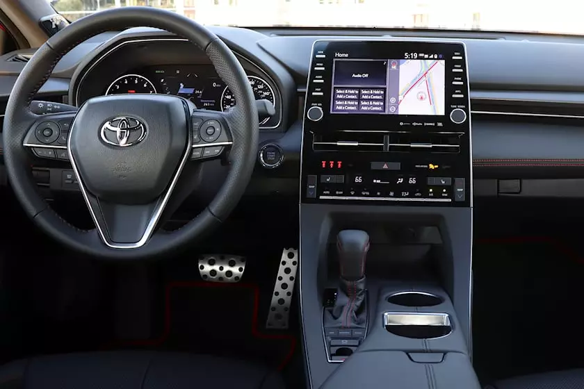 2020-2022 Toyota Avalon TRD Test Drive Dashboard