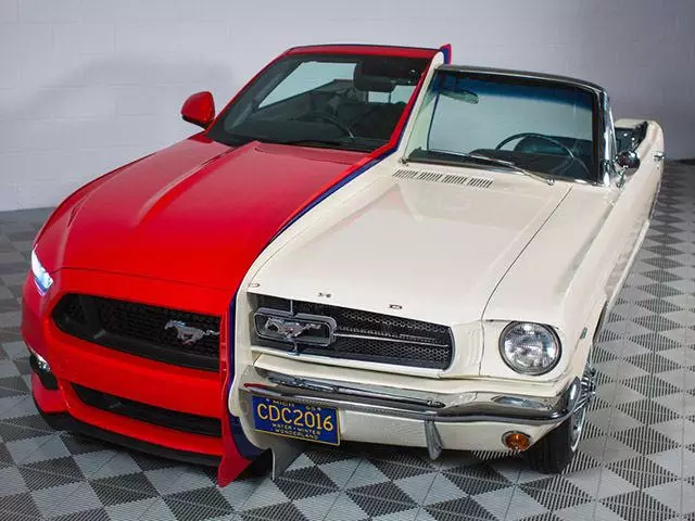 Ford irema Frankenstang Hamwe na 1965 na 2015 Mustang 43390_1