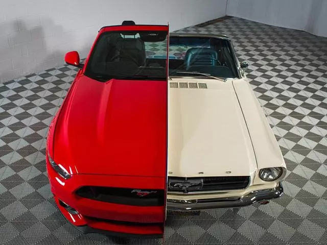 Ford ya Ƙirƙirar Frankenstang Tare da 1965 da 2015 Mustang 43390_3