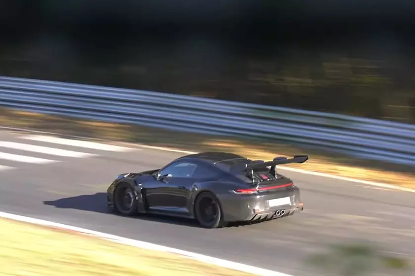 Se den nye Porsche GT3 RS tage et tæsk på Nurburgring 43616_2