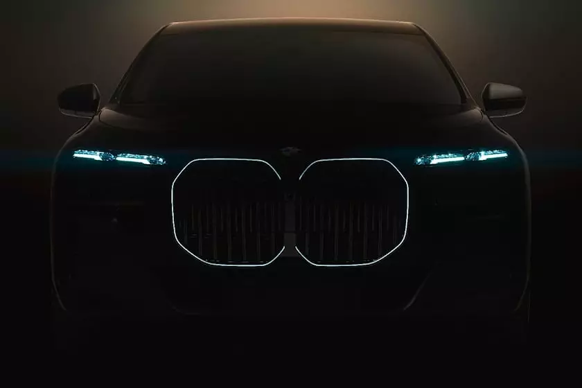 2023er BMW i7 Grill