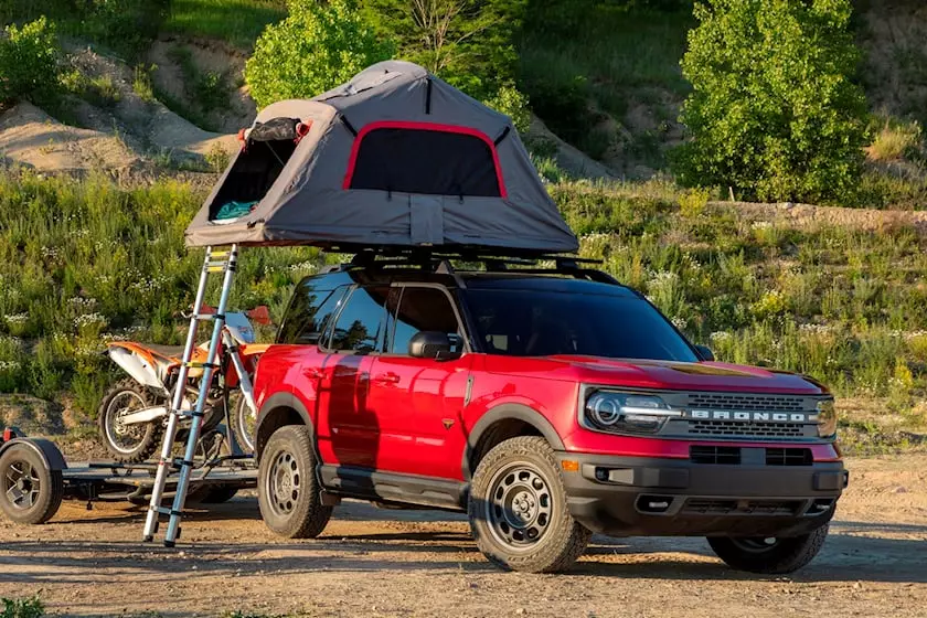 Vue avant du Ford Bronco Sport 2021-2022