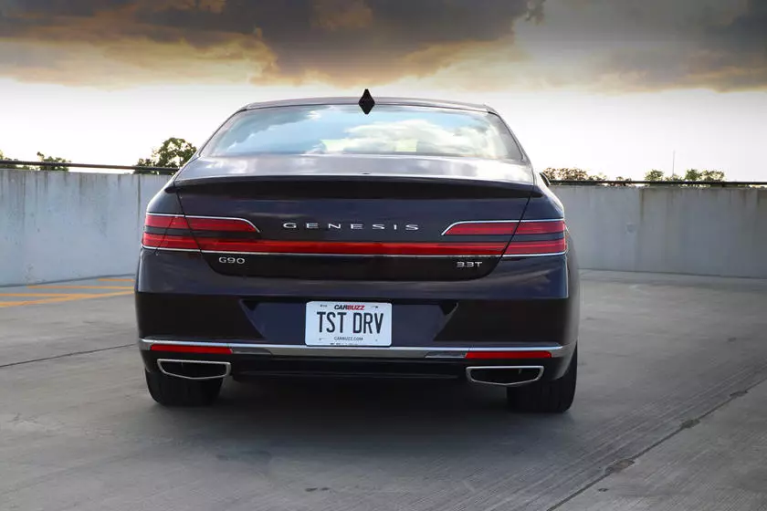 2020-2022 Genesis G90 Rear View