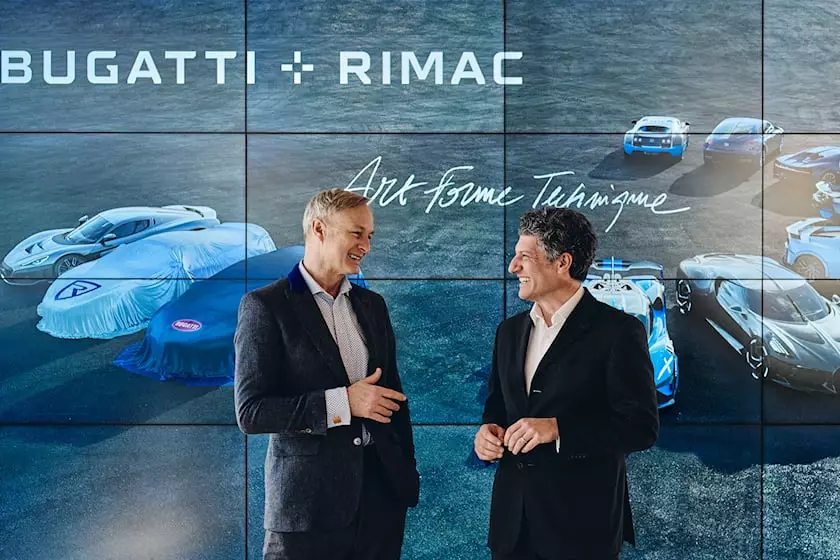 Teased. հաջորդ սերնդի Bugatti Rimac հիպերքարերը թաքնված են պարզ տեսադաշտում 4401_2