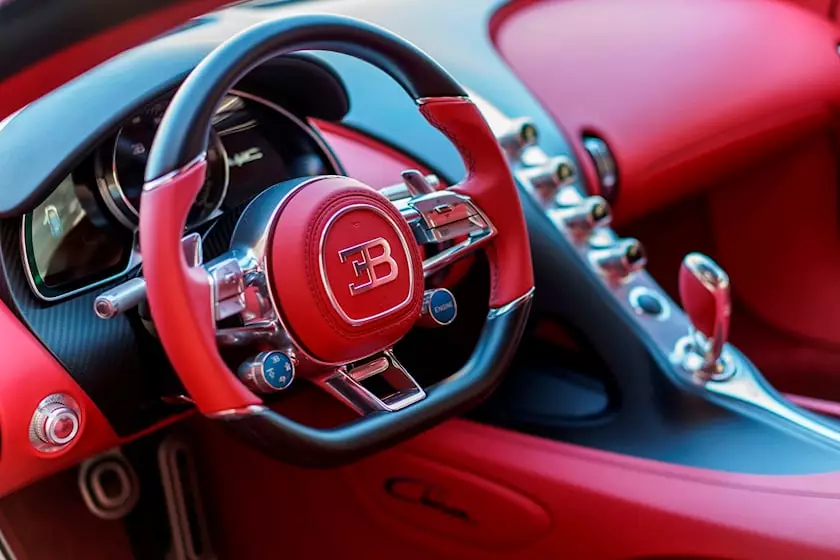 2017-2022 Bugatti Chiron Coupe Dashboard