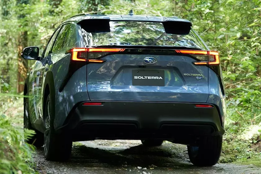 2023 Subaru Solterra View Rear