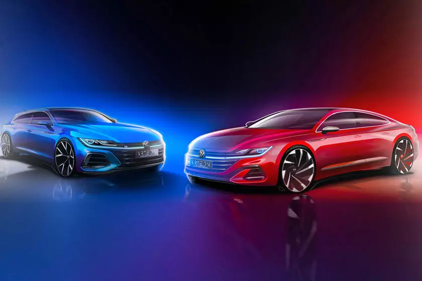 រថយន្ត Volkswagen Arteon ឆ្នាំ 2021 ដ៏គួរឱ្យភ្ញាក់ផ្អើល ជាលើកដំបូង 44132_1