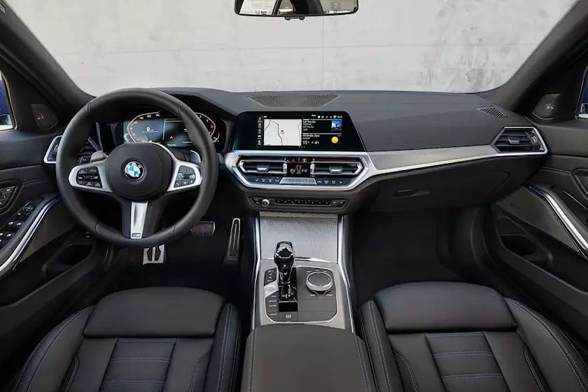 2019-2022 BMW 3 സീരീസ് സെഡാൻ ഡാഷ്ബോർഡ്