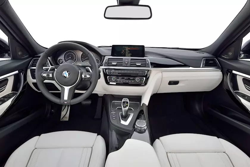 2016-2018 BMW Seri 3 Sedan Layout tablodbò