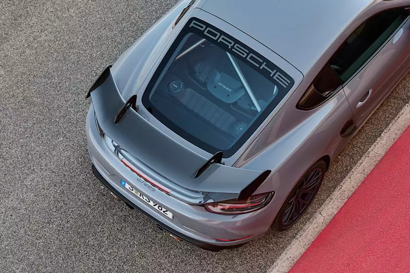 2022 Porsche Cayman GT4 RS yn Cyrraedd Fel y Cayman Mwyaf Erioed 44827_10