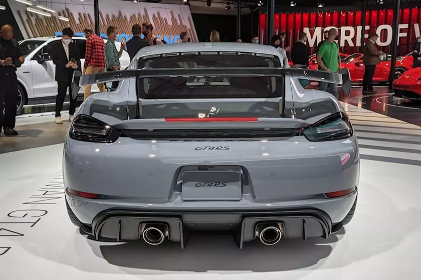 2022 Porsche Cayman GT4 RS आतापर्यंतचा सर्वात चरम केमन म्हणून आला 44827_3