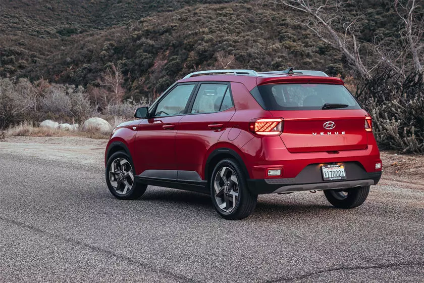 2020-2021 Hyundai Venue Rear-Facing View