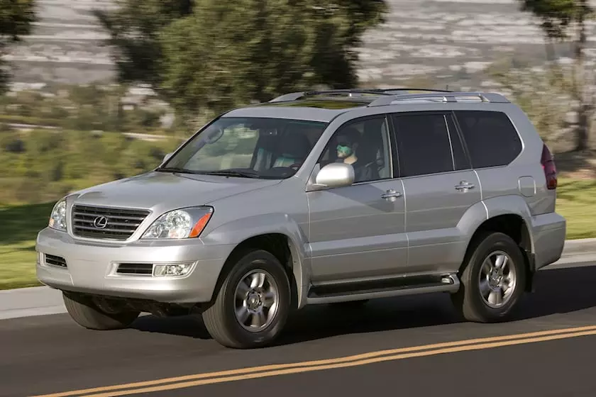 2003-2009 Lexus GX vooruitziende blik