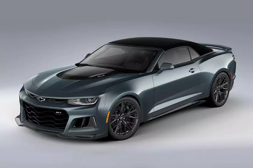 2019-2022 Chevrolet Camaro ZL1 Convertible Frontal Aspek