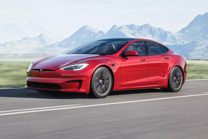 2017-2021 Tesla Model S មុំបើកបរខាងមុខ