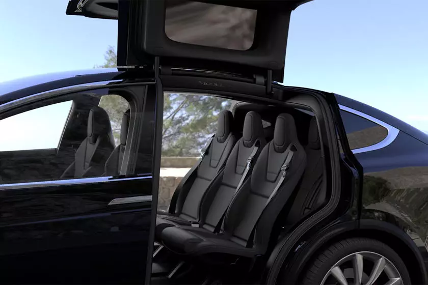 Задние пассажирские сиденья Tesla Model X 2016-2020 гг.